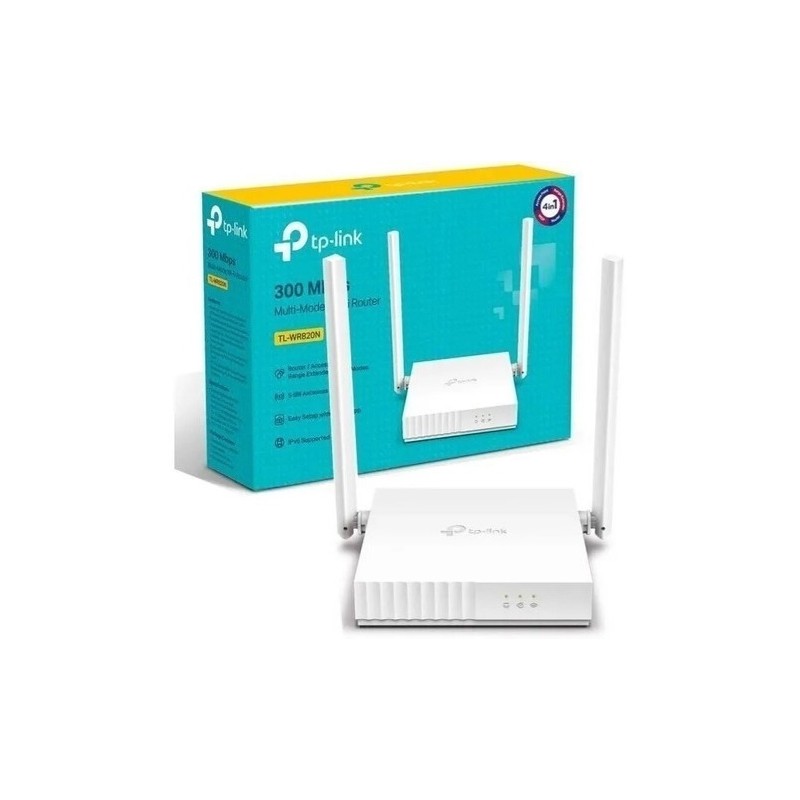Router Inalámbrico TP-Link 300 Mbps TL-WR820N Multi-Modo