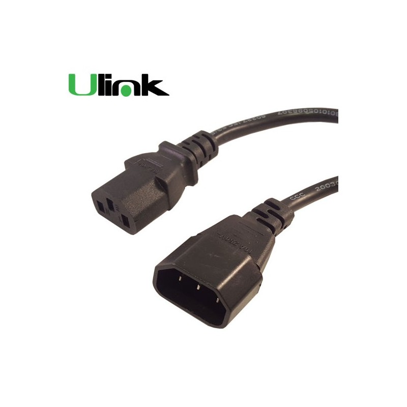Extensión Cable de Poder PC CPU UPS 1.8m